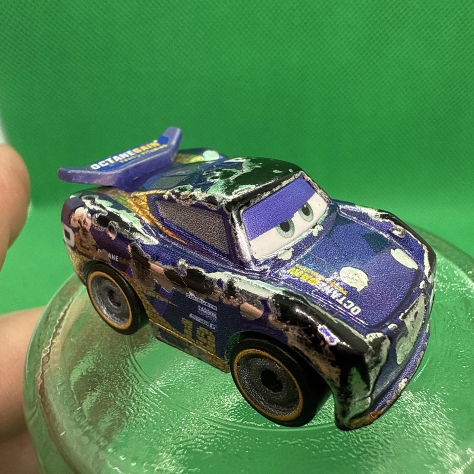 Disney Pixar Cars Mini racers Tim Treadless Silver 28 Bobby Swerve ...