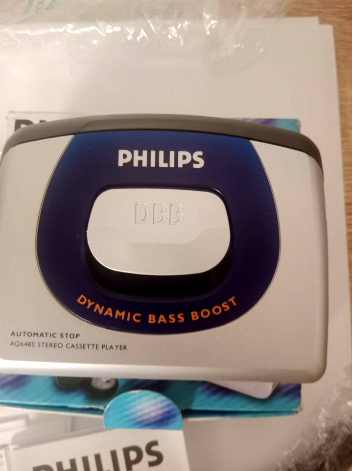 PHILIPS AQ6485 Walkman Baladeur Cassette Player Dynamic Bass Boost ...