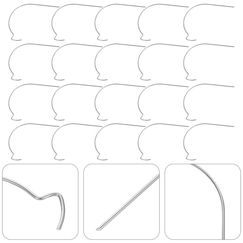 20 Pcs Picture Hangers Without Nails Heavy-duty Drywall Wire Hooks ...