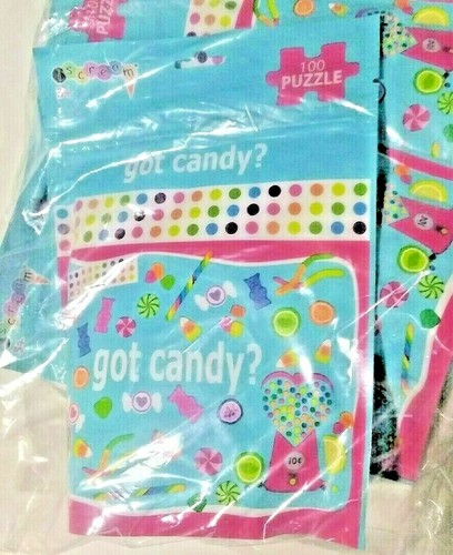 Got Candy? Jigsaw 100pc Puzzle Party Favor Set of 6 | eBay