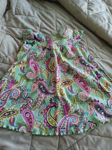 Vera Bradley Baby Tutti Fruit Paisley 9-12 Months Ruffled Dress | eBay