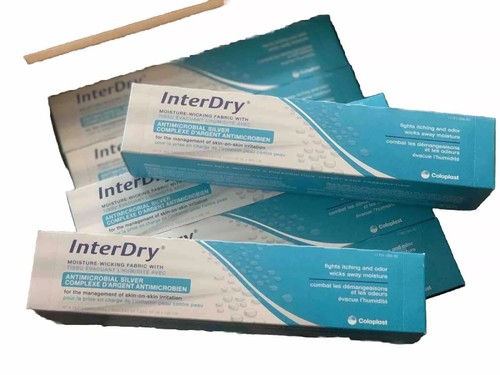 10 ROLLS Coloplast InterDry Ag Skin Fold Management 7910 | eBay