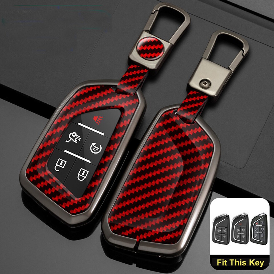 Zinc Alloy Remote Key Fob Cover Case For 2020-2025 Cadillac Escalade ...
