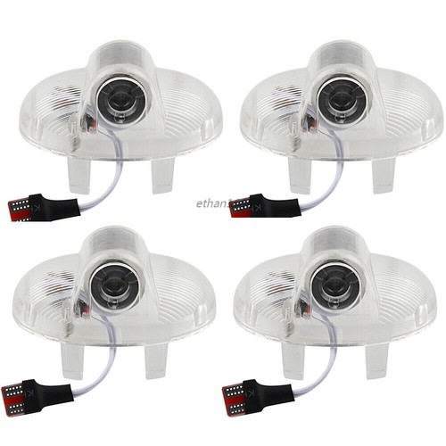 4pcs LED Laser Logo Door Light Courtesy Puddle Ghost Shadow Projector ...