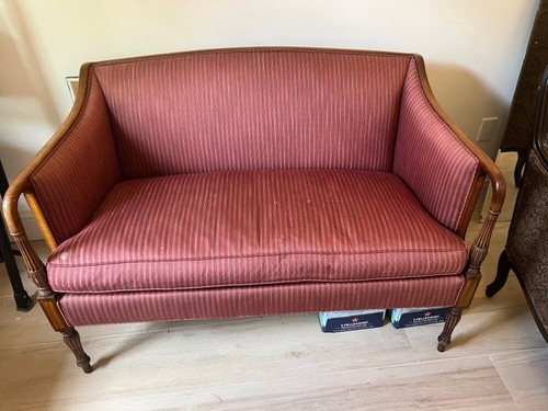 Antique Reproduction by Southwood of Regency Settee Loveseat 50" x 25 1 ...
