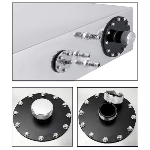 17 Gallon 64L Slim Aluminum Race/drift Fuel Cell Gas Tank+level Sender ...