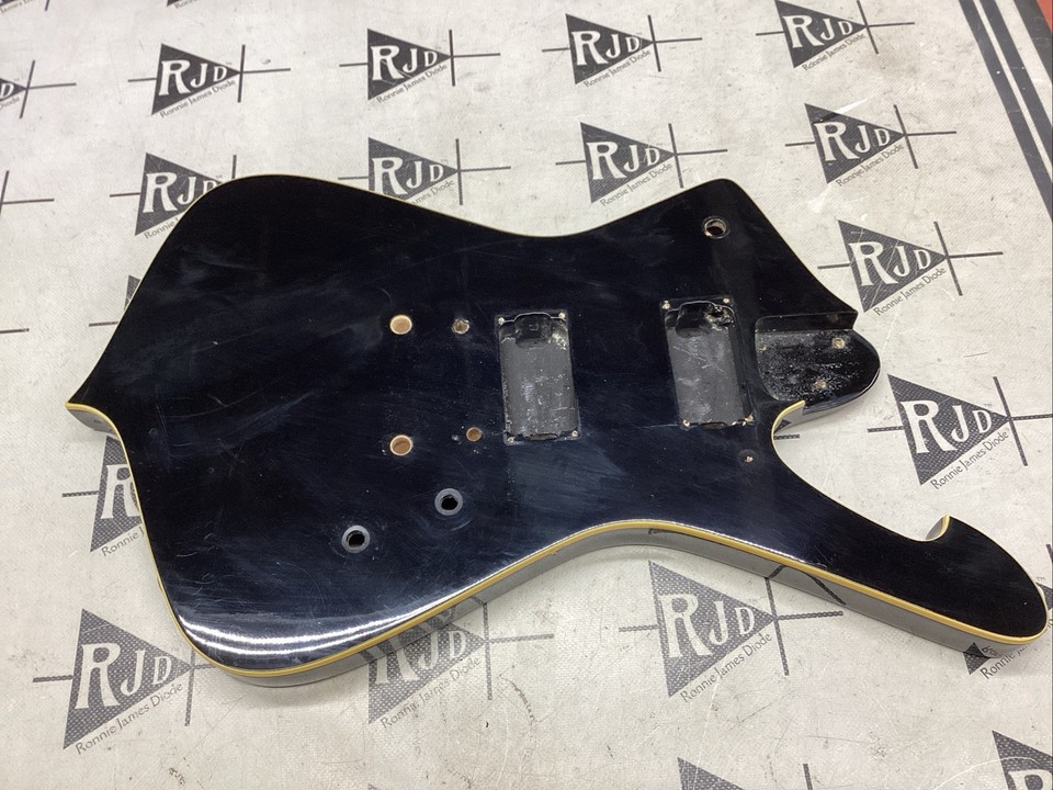Ibanez IC300 Iceman Korean Electric Guitar Body Black Bound | eBay