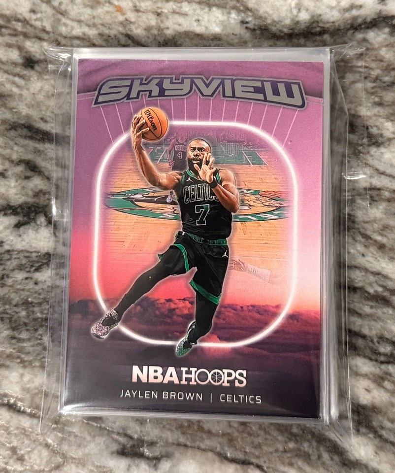 PANINI NBA HOOPS 2024-25 BASKETBALL SKYVIEW COMPLETE SLEEVED (25 CARD ...