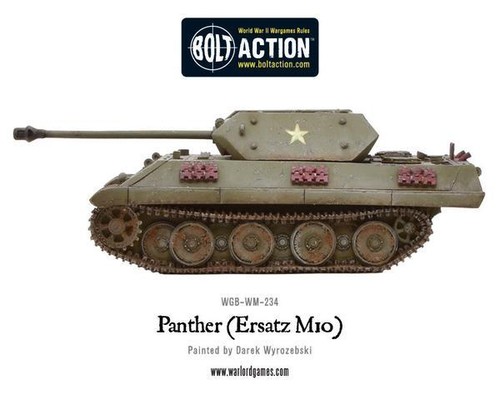 Bolt Action 402412002 Panther (Ersatz M10) WWII Disguised German Tank ...