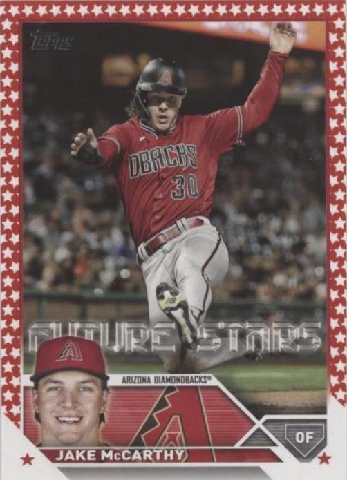 2023 Topps Series 2 - Future Stars Jake McCarthy #422 Independence Day ...