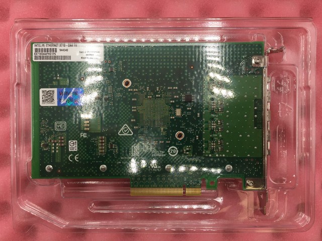 Intel Converged (X710DA4FH) Plug-in Card Network Adapter for sale ...