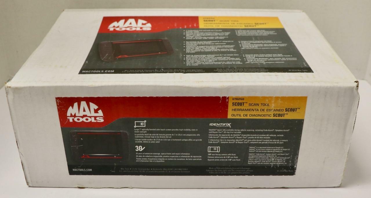 NEW - Mac Tools ET6250 Scout Diagnostic Scan Tool Reader | eBay