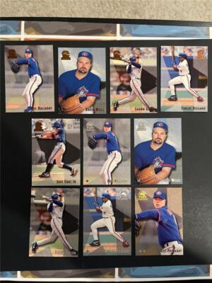1999 Topps Stars Toronto Blue Jays Team Set 10 Cards With Every Star ...