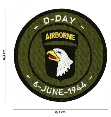 US - Patch commémoratif - DDAY D-DAY - Débarquement 101e airbon 101st air born | eBay