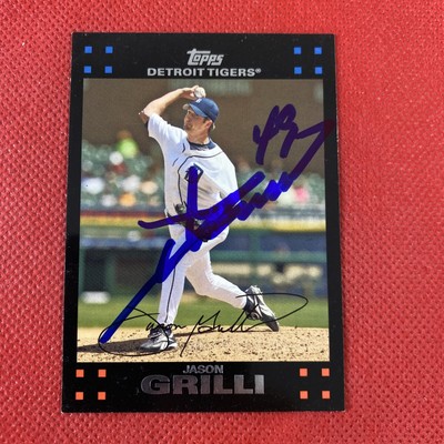 2007 Topps Jason Grilli #61 Auto Signed Autograph Tigers | eBay
