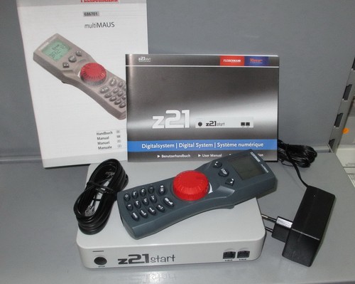 Fleischmann / Roco Multimaus + z21 Start + Trafo 36 VA _ Digital SET ...