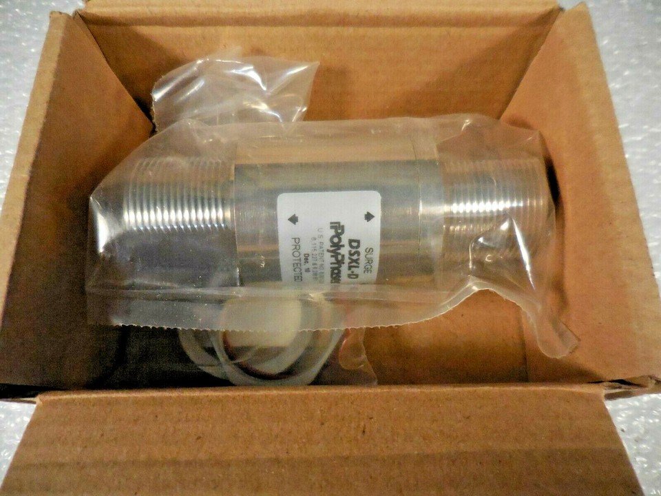 PolyPhaser DSXL-D-MA-BF In-Line EMP Surge Filter w/ Flange Bracket | eBay