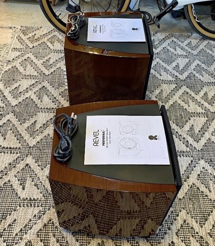 Revel Performance B112 v2 Subs - High Gloss Walnut (PAIR, TWO) 2 ...