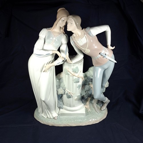 Lladro Romeo and Juliet Tall 18" Figurine Gloss Finish Hand Made in ...