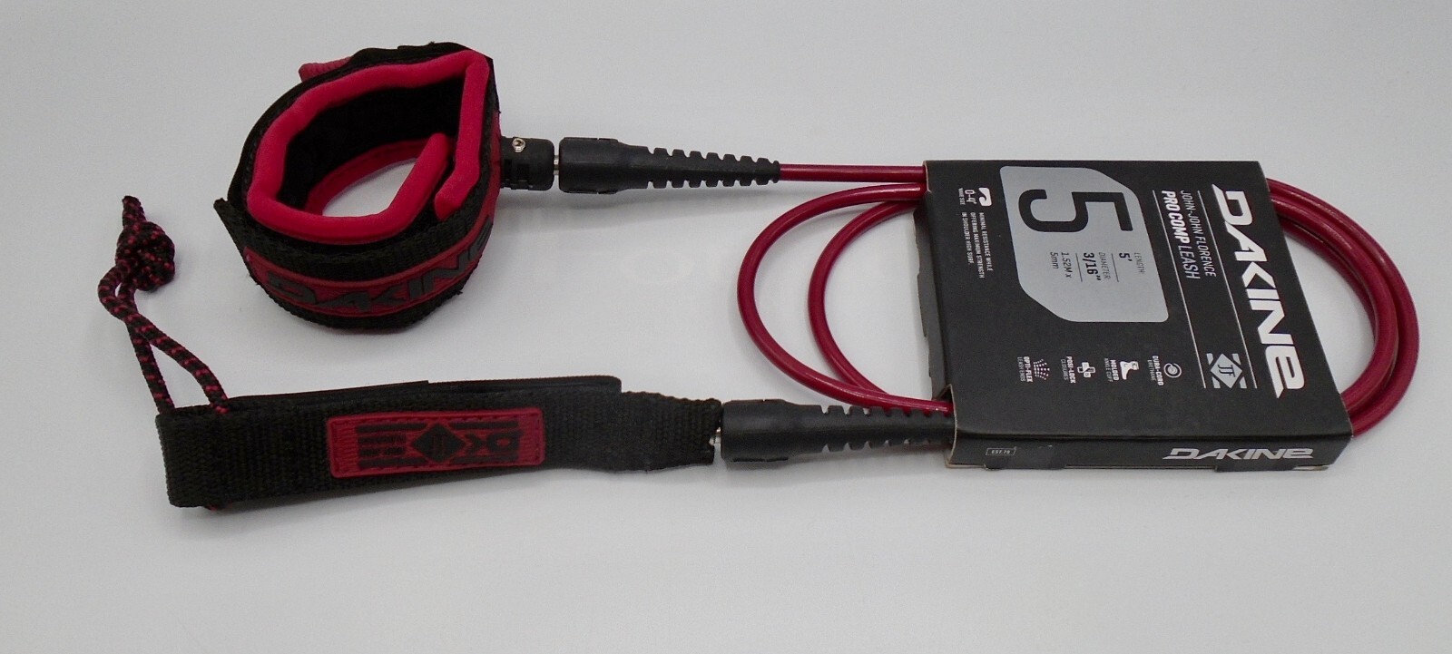 Dakine Leash Surf John Florence Pro Comp Leash 5' /16" Port *Color ...