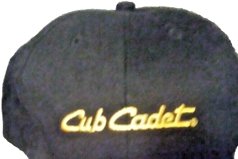 Cub Cadet by Hit Wear Men's Black Baseball Hat Cap Adjustable Back ...