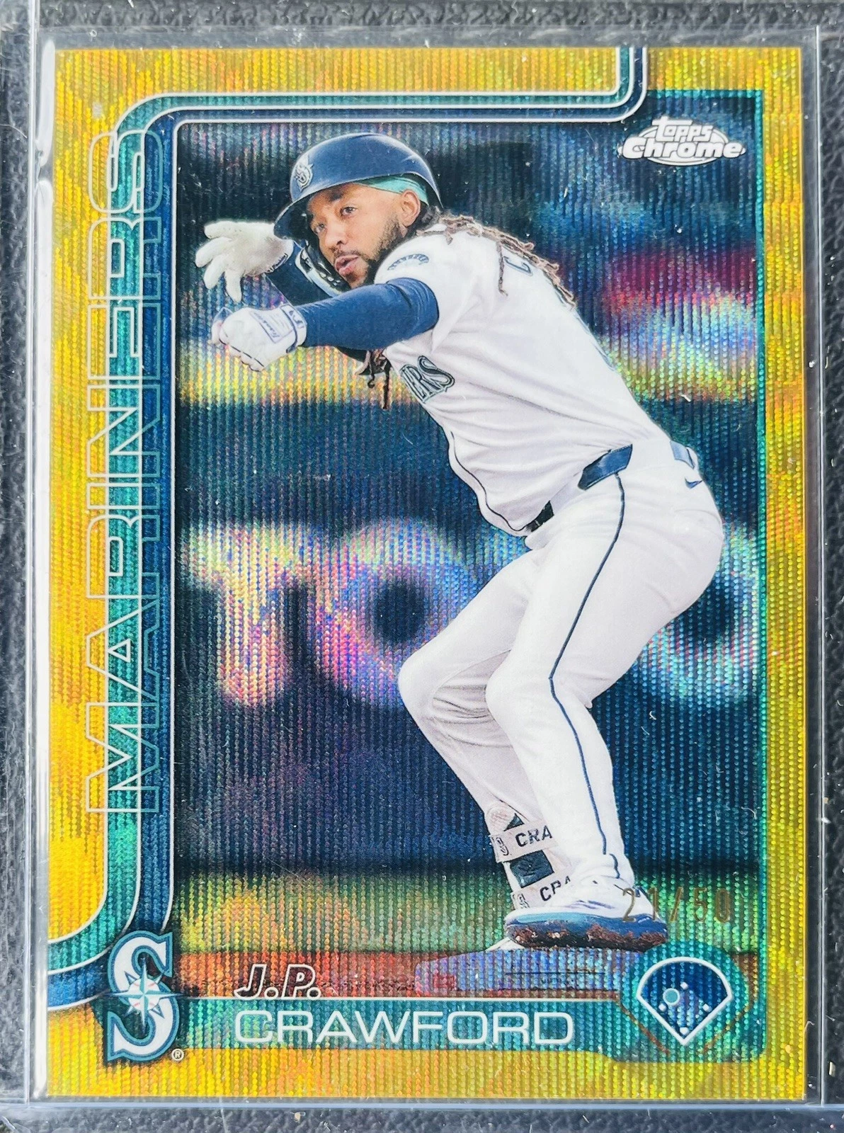 JP Crawford 2025 Topps Chrome #181 Topps Refractor Price Guide - Sports ...