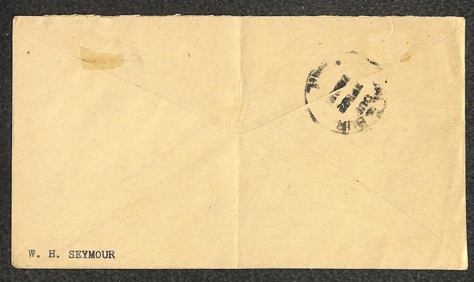 USA 231 STAMP SAN FRANCISCO CALIFORNIA ANCHOR LINE SHIP HENDERSON ADV ...