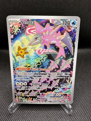 Pokémon TCG Veluza Paradox Rift 192/182 Holo Illustration Rare | eBay ...