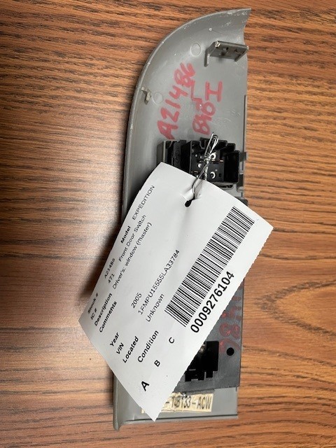 2005 Ford Expedition Master Window Switch D48 Driver Door OEM Used Gray ...