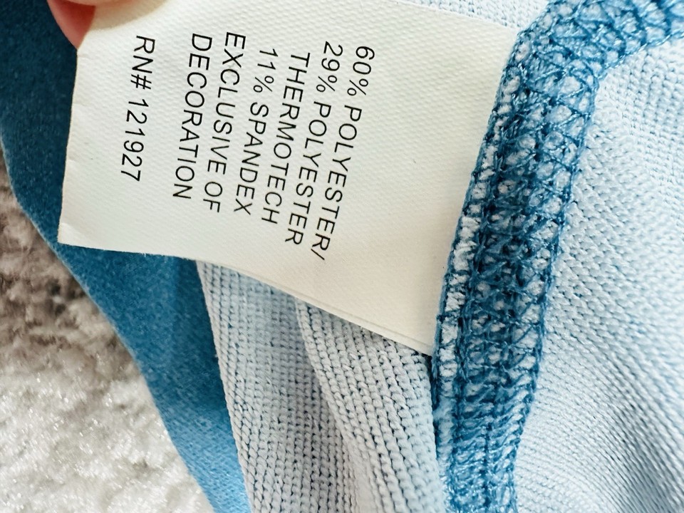 Johnnie-O Pullover Mens Medium Blue Lammie Scuba Quarter Zip ...