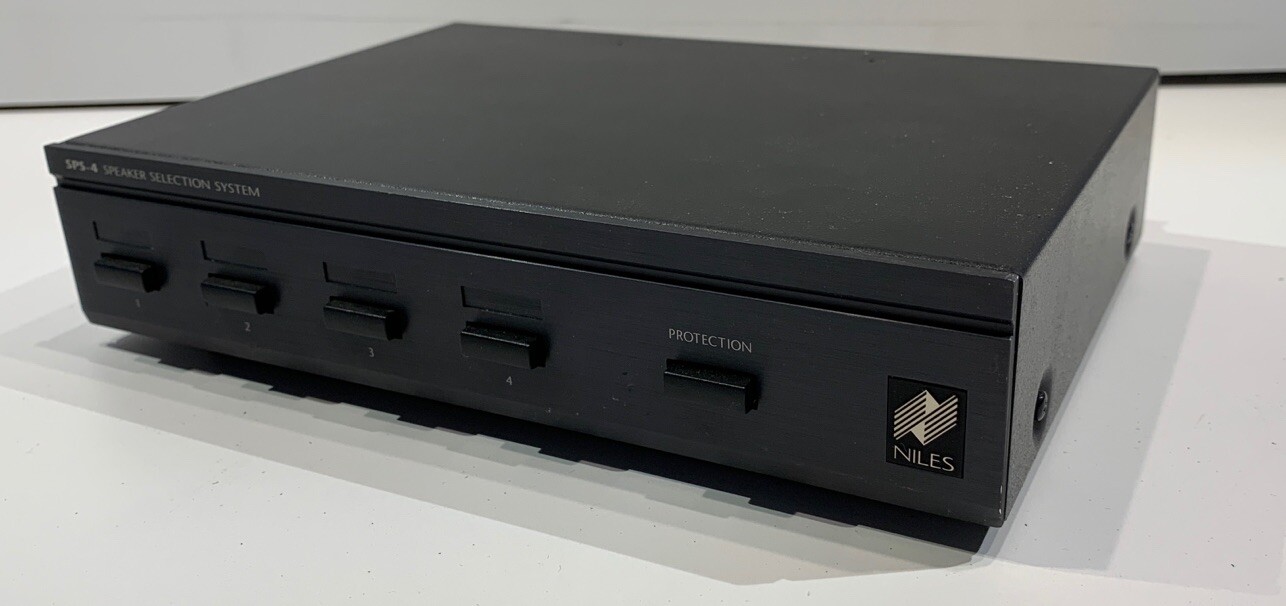 Niles Audio SPS-4 Speaker Selection System 4 Channel Protection ...