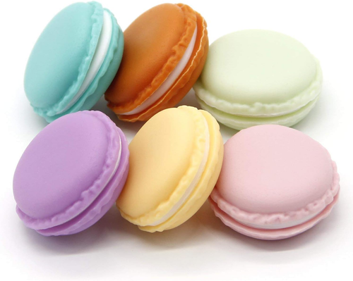 Macaron Case, 6 Pcs Mini Macaron Box, Macaron Jewelry Box, Macaron Cute ...