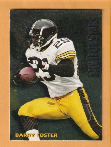 Barry Foster Pittsburgh Steelers 1994 SkyBox Premium SkyTech Stars # ...