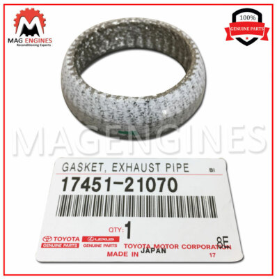 17451-21070 GENUINE OEM EXHAUST PIPE GASKET 1745121070 | eBay
