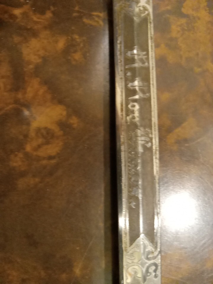 Knights Of Pythias Antique Fcb Sword Sampson W Scabbard USA Made 1800’s ...