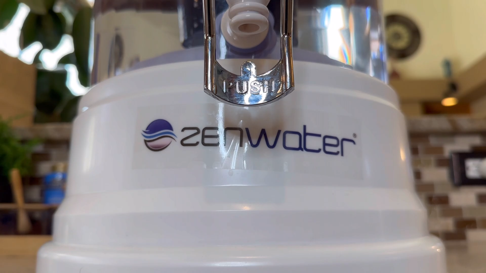 GENUINE ZEN WATER SYSTEMS - 4 GALLON COUNTERTOP WATER FILTER PURIFIER ...