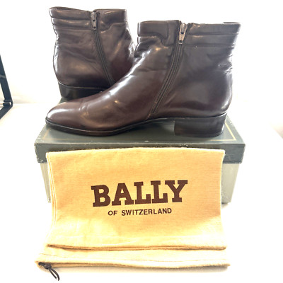 Bally Baxter III Full Zip Chelsea Boots 115940 (11) Med | eBay