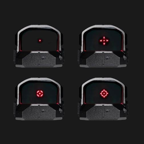 Strike Industries Hexion Tech Seeker Red Dot Sight 3/40/50 MOA Reflex ...