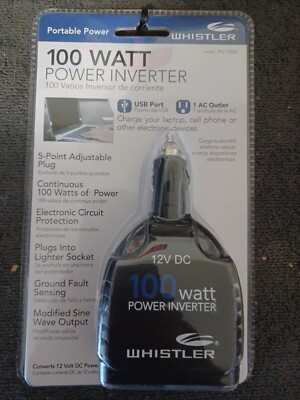 Whistler 100 Watt Power Inverter With USB - New! | eBay