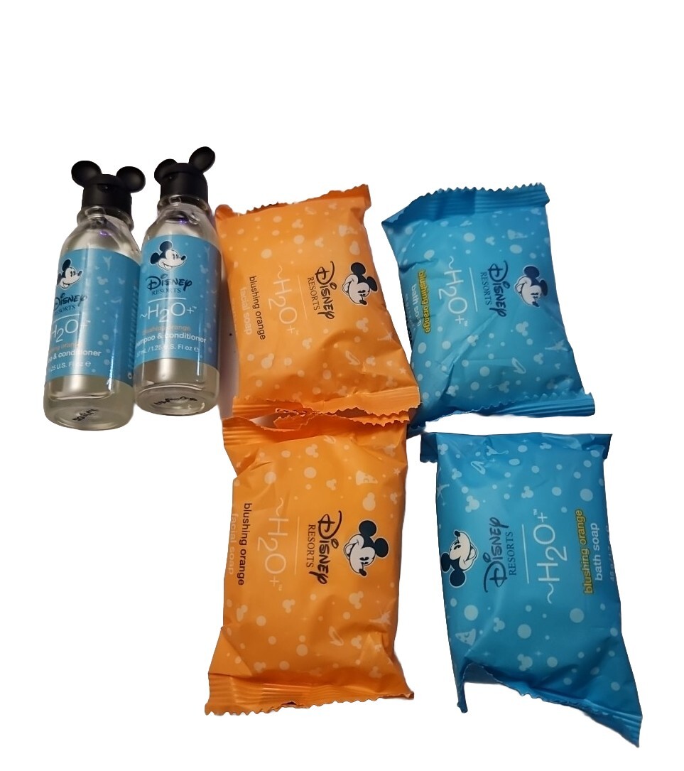 Disney Resoorts H20 Soap Lot Bath & Facial Soap Blushing Orange New | eBay