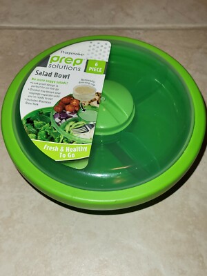 Progressive Prep Solutions Salad Bowl 6 Piece-New | eBay