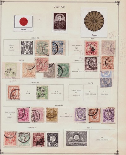 JAPAN - ALL CLASSIC COLLECTION ON SCOTT PAGES V. HIGH CAT VALUE IN THE ...