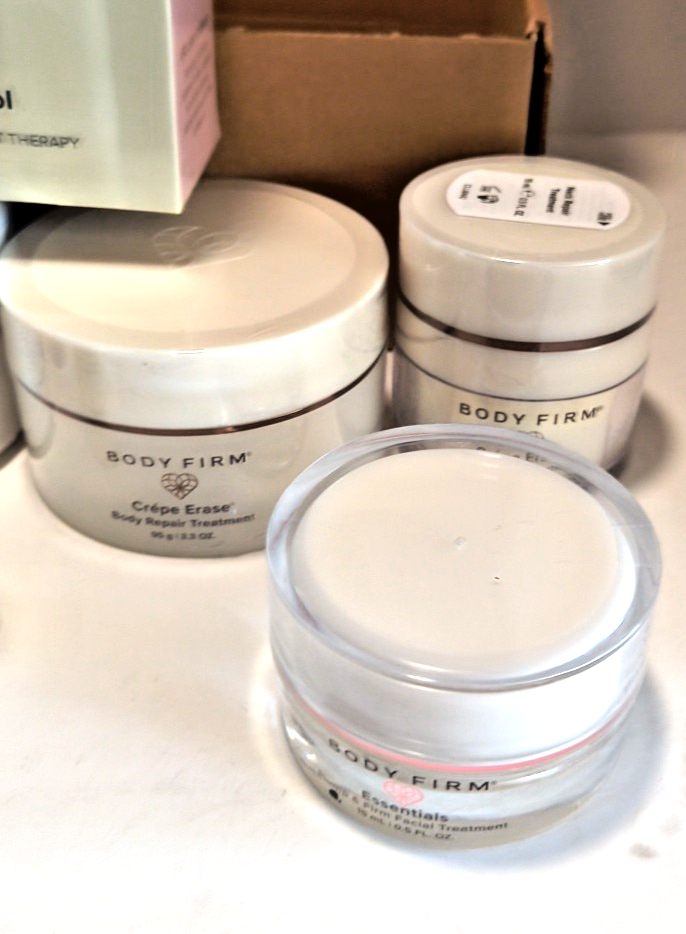 The body Firm 9 piece skin care set with Skin Revitalizing Tool | eBay