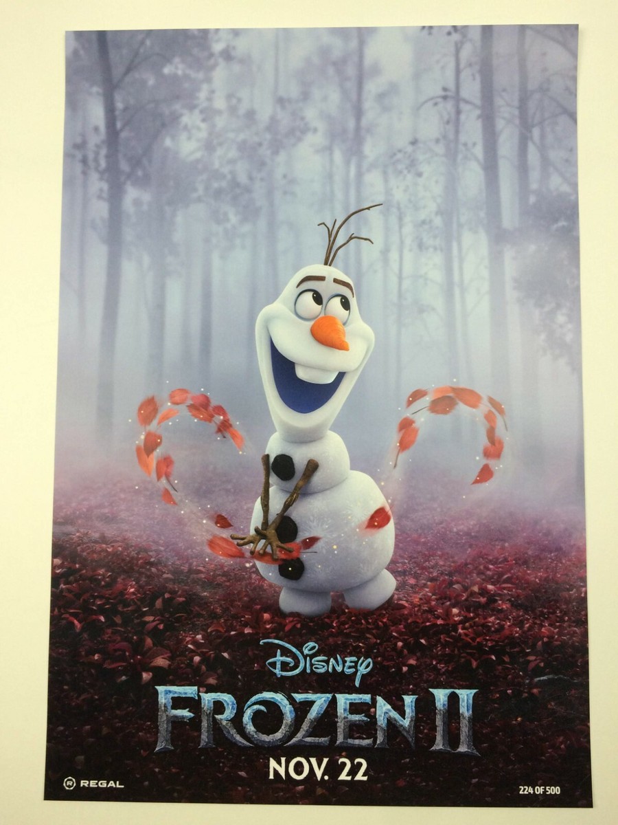 Disney Bevroren Poster Olaf