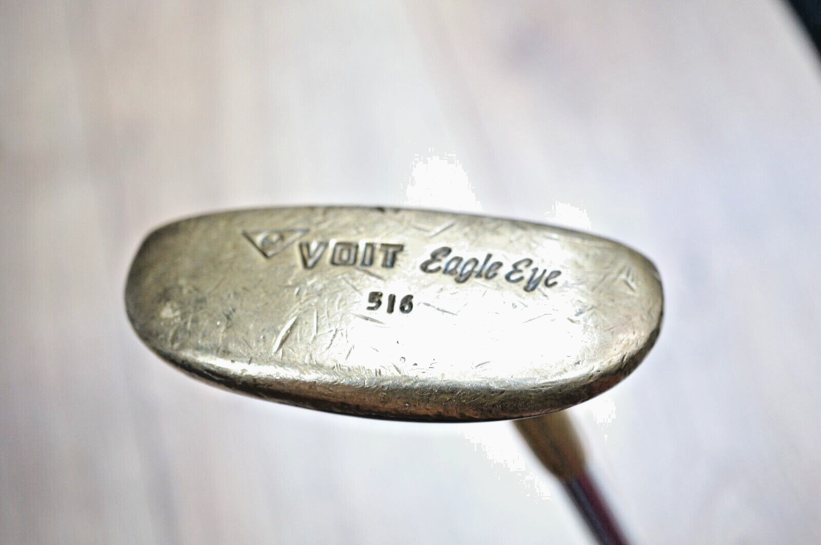 Vintage VOIT Eagle Eye 516 Mallet Putter 35.5" Long Steel Shaft Right ...