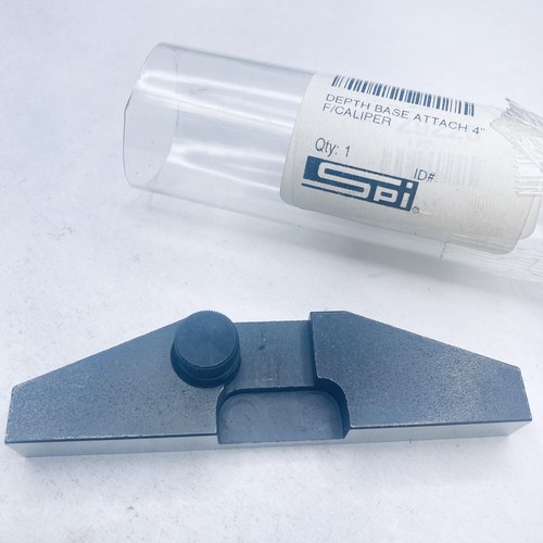 SPI #12-427-1 Depth Base Attachment for Caliper - Hardened and Ground ...