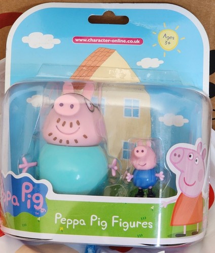 Peppa Pig Figures - Daddy And George | eBay