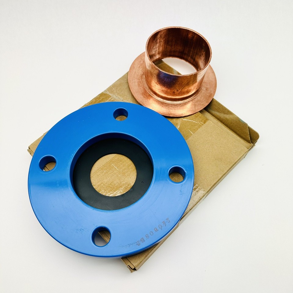 NIBCO #672 COMPANION FLANGE 3" SWEAT COPPER TWO-PIECE 125/150C (3-1/8 ...