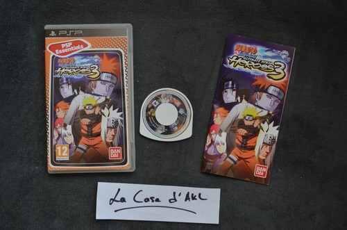 Naruto Shippuden Ultimate Ninja Heroes 3 sur Playstation Portable PSP ...