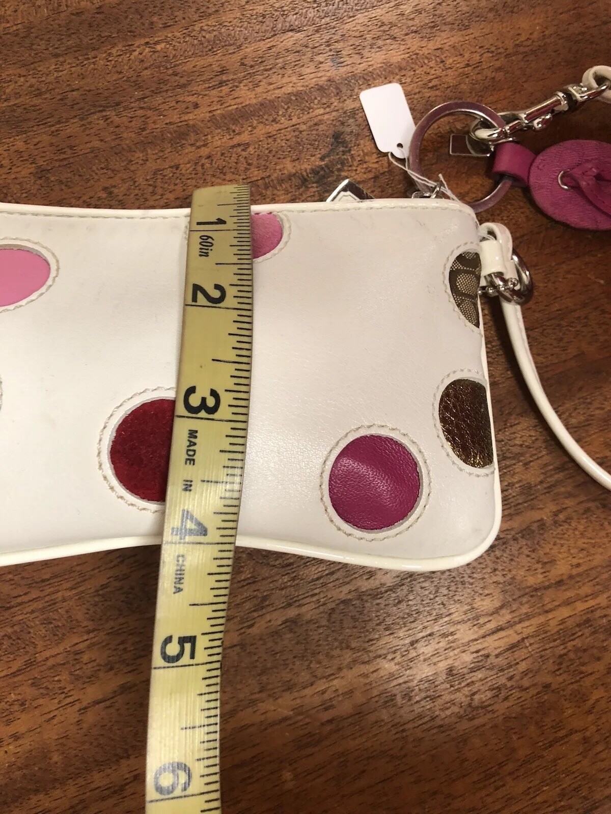 Coach, Woman’s, Clutch Wrist Style, With Key Chain, W… - Gem